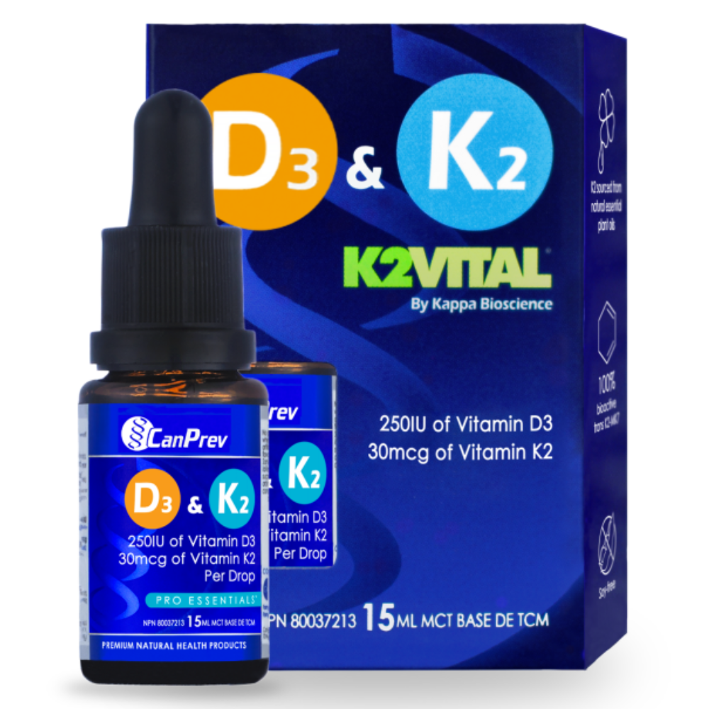 D3 & K2 Drops MCT base 15 mL – VITAMALL