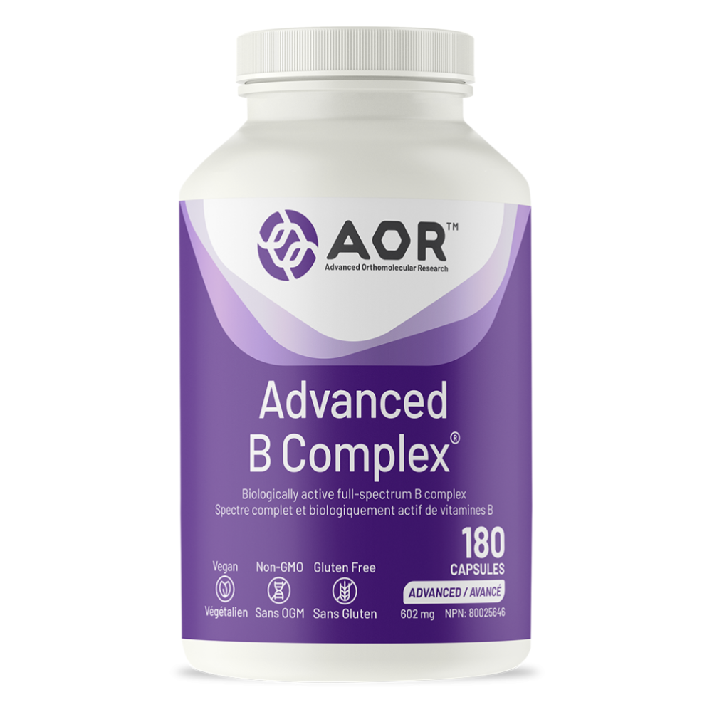 Advanced B Complex, 180 Caps – VITAMALL