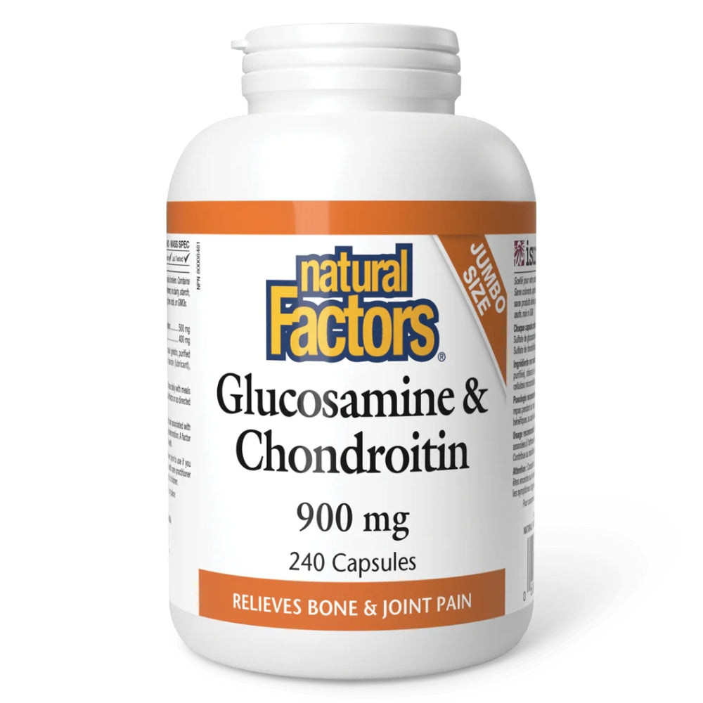 Glucosamine & Chondroitin 900 mg, 240 Caps – VITAMALL