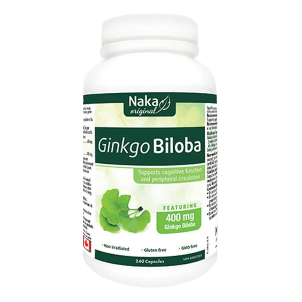 Ginkgo Biloba 400 mg 240 Capsules – VITAMALL